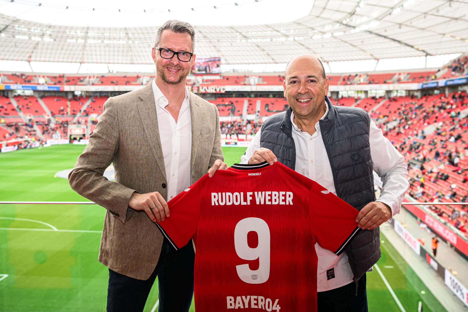 Rudolf Weber verlängert Partnerschaft mit Bayer 04 Leverkusen - Rudolf ...